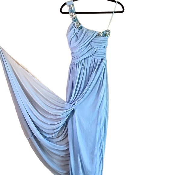 Sears | Dresses | Nwt Sears Baby Blue Prom Dress | Poshmark
